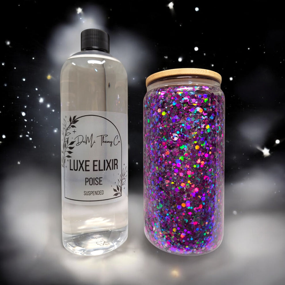 Luxe Elixir – Premium Snow Globe Tumbler Solutions – DeMi Theory Co.